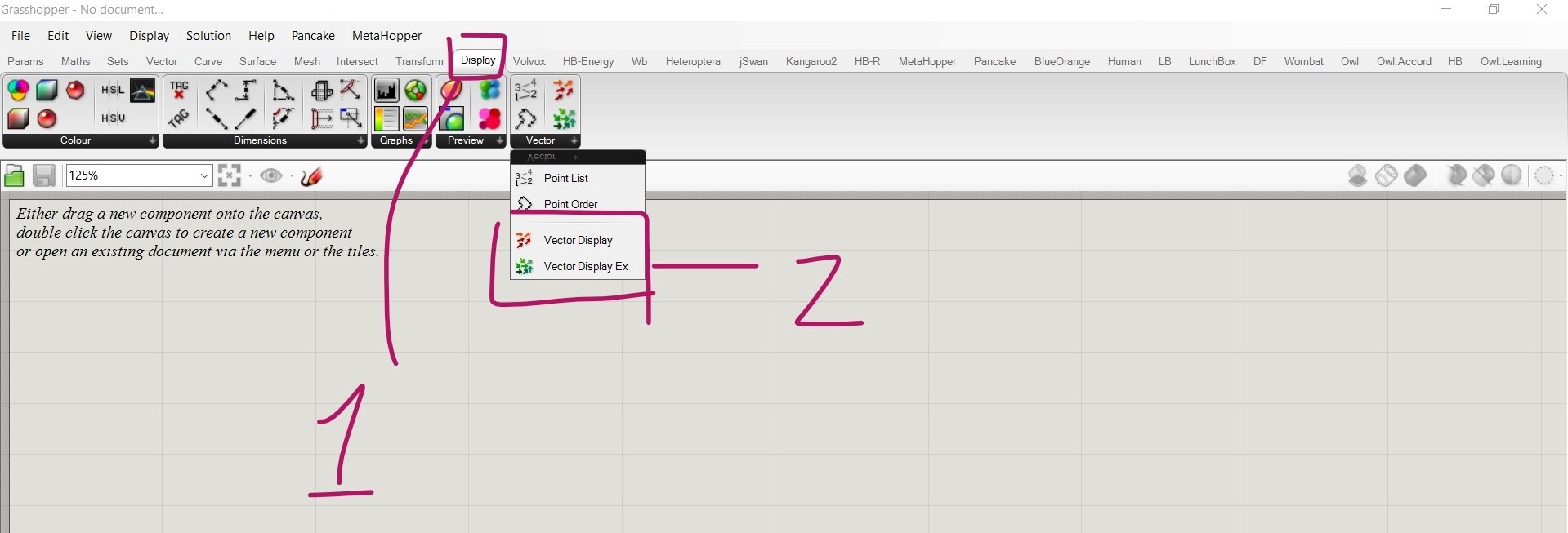 Planes and vectors - Algorithmic Modeling Special Training